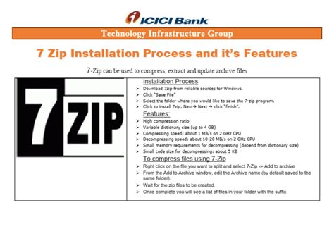 7 Zip Installation Process And Features Pdf