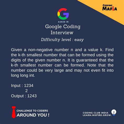 Coding Club On Linkedin Asked