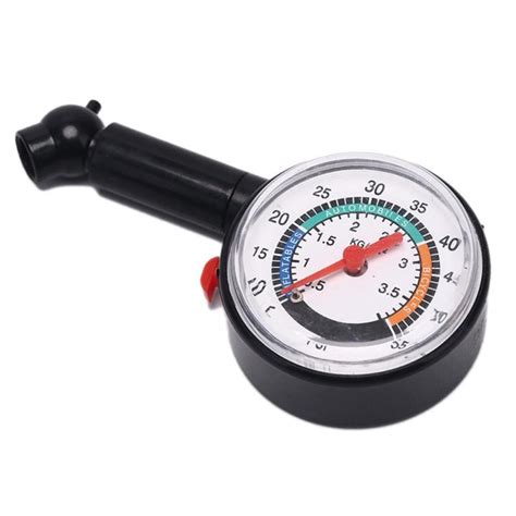【xiaofeng】new Motorcycle 0 50 Dial Tire Tyre Gauge Meter Preure Meaure