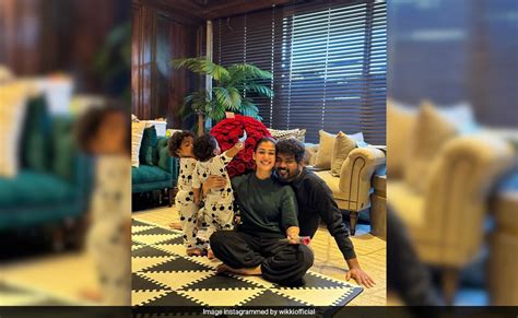 valentine s day 2024 nayanthara vignesh shivan s album with sons uyir and ulagam