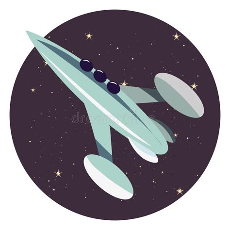Rocket Spaceship Silhouette Stock Illustration Illustration Of Speed Cosmos 144524924