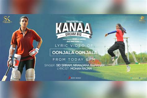 Watch Kanaa Song Has Aishwarya Rajesh Practising Cricket And Were