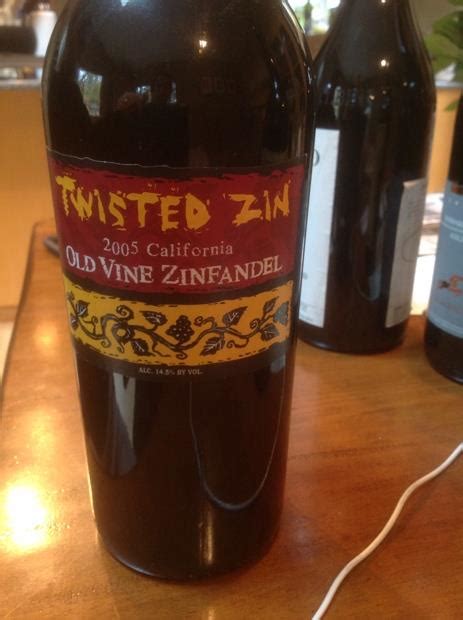 2004 Twisted Wine Cellars Old Vine Zinfandel Usa California Cellartracker