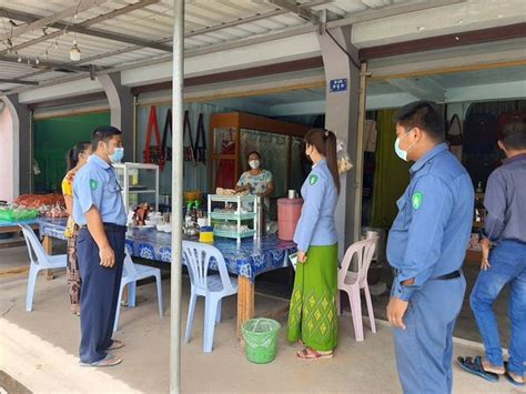 မိုင်းဖြတ်မြို့၌ ကိုဗစ် ၁၉ ရောဂါ ကြိုတင်ကာကွယ်၊ ထိန်းချုပ်နိုင်ရေးစျေးဆိုင်များ၊ စားသောက်ဆိုင်မ