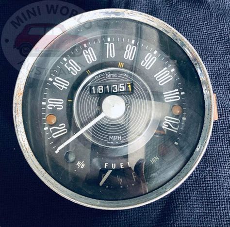 Genuine Cooper S Mk1 Smith Speedometer Gauge Mini World Australia