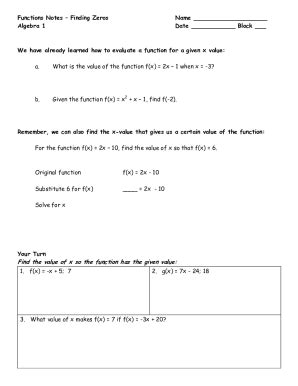 Fillable Online How To Find The Zeros Of The Function YouTube Fax Email Print PdfFiller