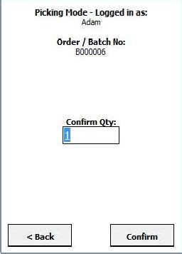 How To Pick Batches When Using Legacy HHTs Khaos Control Support