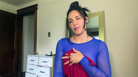 K TRANSPARENT Mesh Bodysuits TRY ON W Mirror View