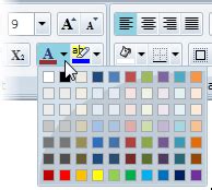 Font Group RichTextBox For WPF ComponentOne