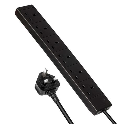 6 Way Extension Lead Find The Best Price At PriceSpy
