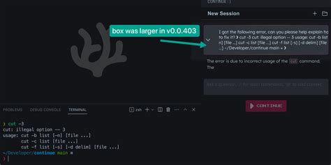 Small Timeline Window · Issue 518 · Continuedevcontinue · Github