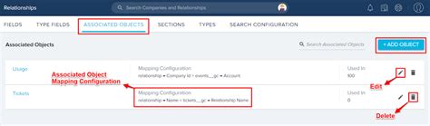 Configure Associated Objects To Relationship Gainsight Inc