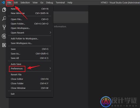 Vscode默认主题怎么更换 Vscode更换背景色的教程 设计学徒自学网