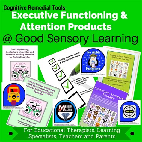 Executive Functioning Skills Training And Time Management Good Sensory Learning