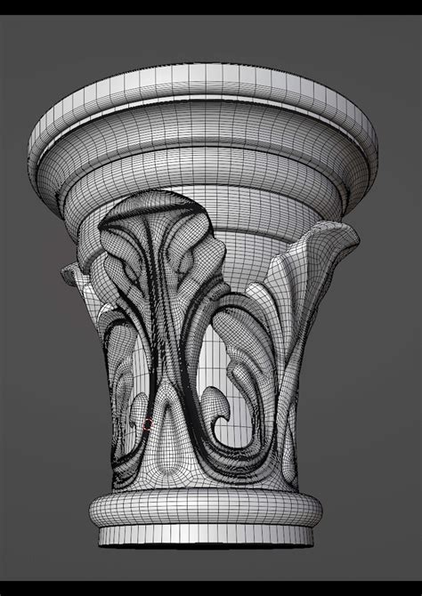Colum Head Ver 5 3d Model By Bsten