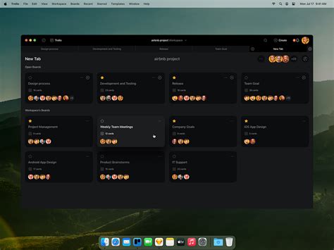 trello app for macos ui ux design prototype by alex d for wasrs on