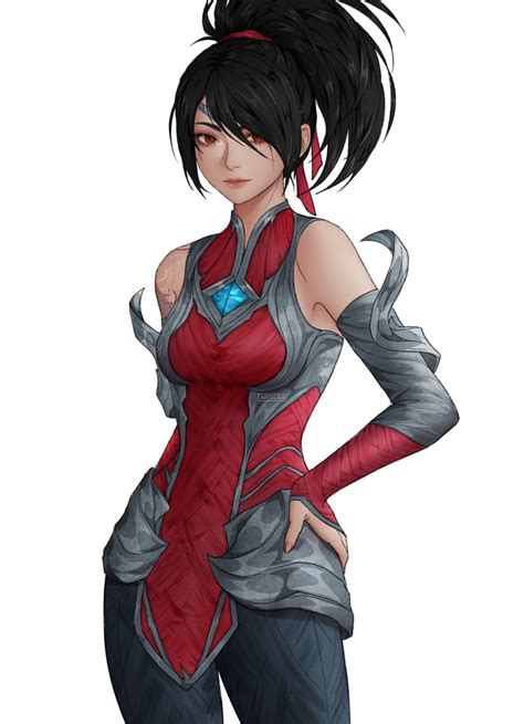 Akali And Irelia League Of Legends Drawn By Artelsia Danbooru