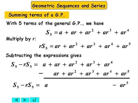 Geometric Sequences And Series Part III Geometric Sequences