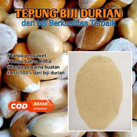 Jual Tepung Biji Durian Terbuat Dari Biji Pilihan Dan Berkualitas