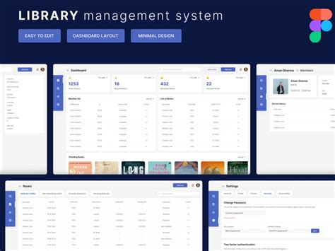Library Management Ui Kit By Sketchwire ~ Epicpxls