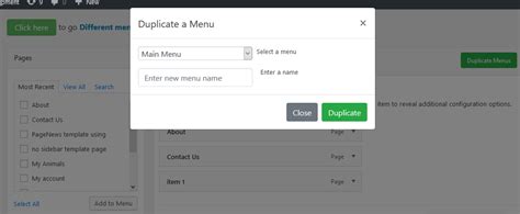 Different Menu In Different Pages Conditional Menu Wordpress Plugin