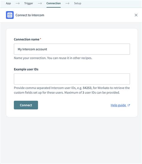 Workato Connectors Intercom Workato Docs