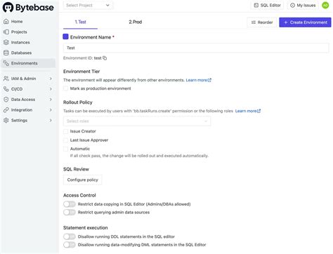 Manage Environments With Terraform Bytebase Docs