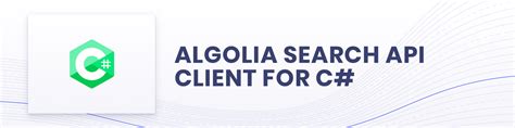 GitHub Algolia Algoliasearch Client Csharp A Fully Featured And