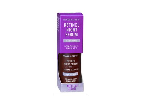 Trader Joes Retinol Night Serum 1 Fl Oz30 Ml Ingredients And Reviews