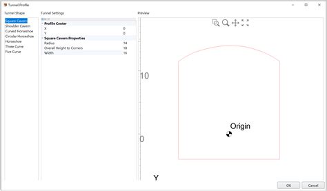 RS3 Documentation Tunnel Shapes RS3 Documentation Tunnel Shapes