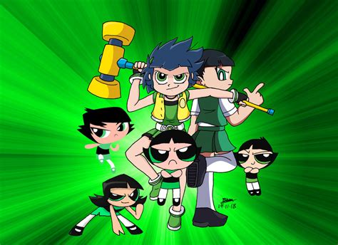 Powerpuff Girls Buttercup By Tmntsam On Deviantart