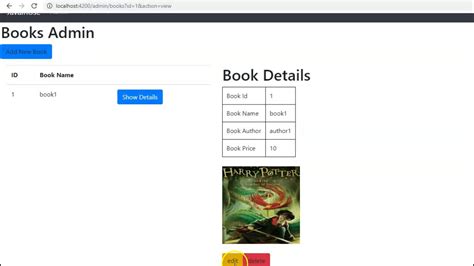 Fullstack Ecommerce Website Online Book Store Spring Boot Angular Edit Book Youtube