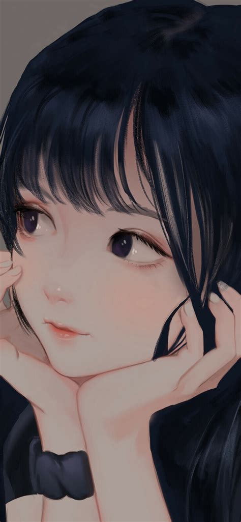 Cute Anime Cartoon Girl Wallpapers Wallpaper Cave