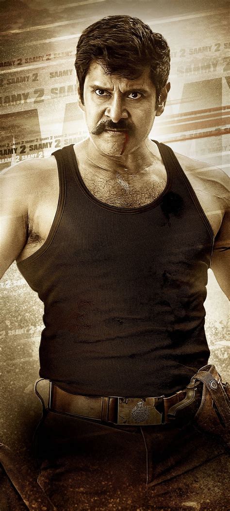 Download Saamy Square Vikram Poster Wallpaper