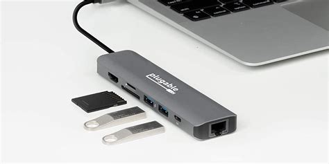 Plugable 7 In 1 USB C Hub Debuts With 87W PD Passthrough 9to5Toys