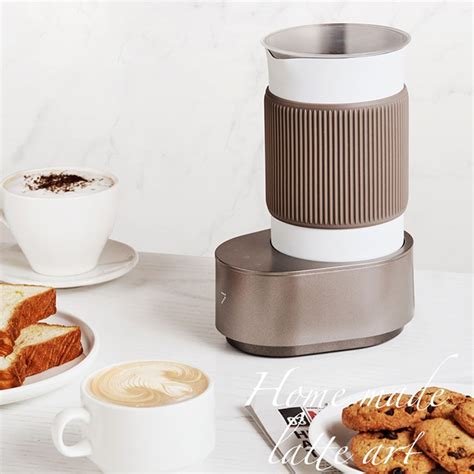 자동 전기 우유 거품기 휴대용 라떼 카푸치노 커피 머신 사무실용 우유 거품 포머 가정용 우유 워머 220v Aliexpress