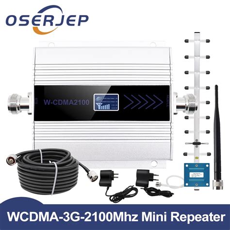 Fullset G Repeater Mhz Wcdma Umts Lcd Repeater Cell Phone Mobile Signal Amplifier Booster