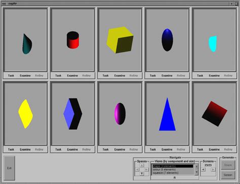 2 Interface B Hierarchical With The Shapes Application Download Scientific Diagram