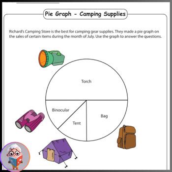 Mastering Pie Graphs Printable Worksheets For Grades 4 7 TPT