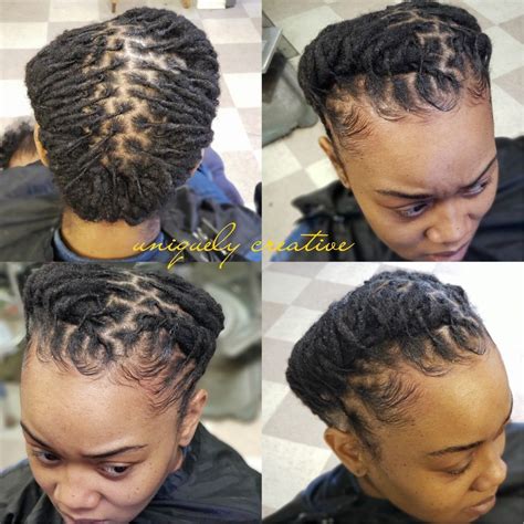Short Dreads Braided Hairstyles