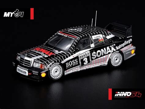 Inno64 Mercedes Benz Amg 190e Boss Sonax Dtm Brans Diecast