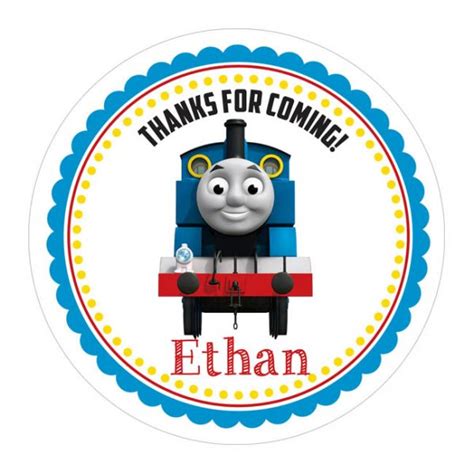 Thomas Train Party Favor Stickers Callachic