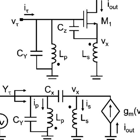 A Common Source Cs Amplifier With Inductor Degeneration B Cs