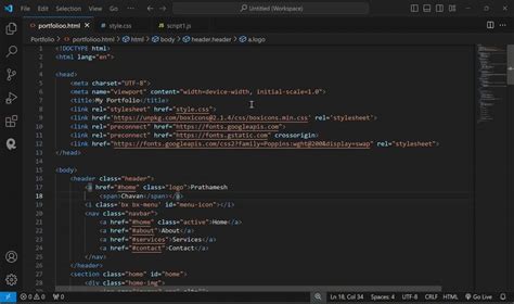 Prathamesh Chavan On Linkedin Internship Webdevelopment Prodigyinfotech Development Intern