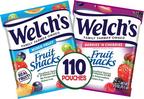 Welchs Juicefuls Juicy Fruit Snacks Mixed Fruit Berry
