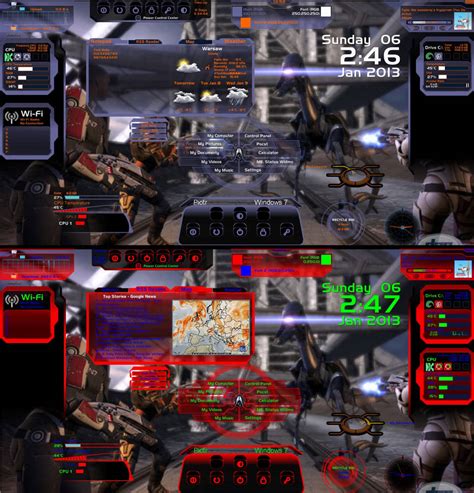 Mass Effect Rainmeter Skin V 30 By Melllin On Deviantart