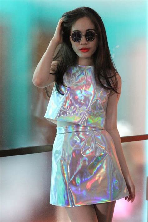 Clear Iridescent Dress By Michaelbrambila On Etsy Iridescent Dress