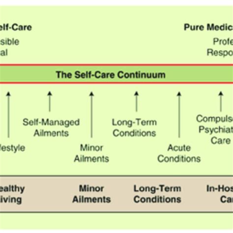 Self Careself Management Continuum Download Scientific Diagram