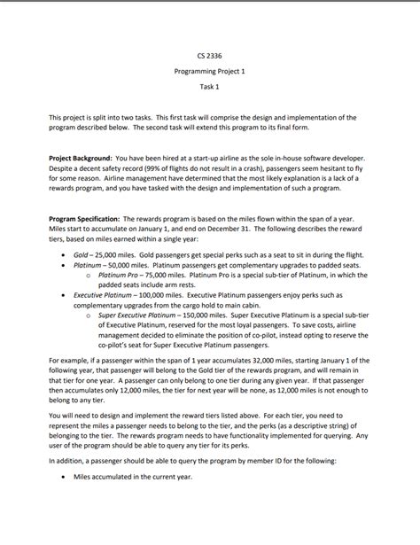 Solved Cs 2336 Programming Project 1 Task 1 This Project Is