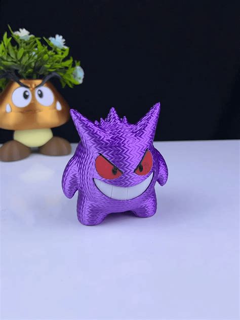 Gengar Crochet Multipart 3d Model By Pressprint On Thangs
